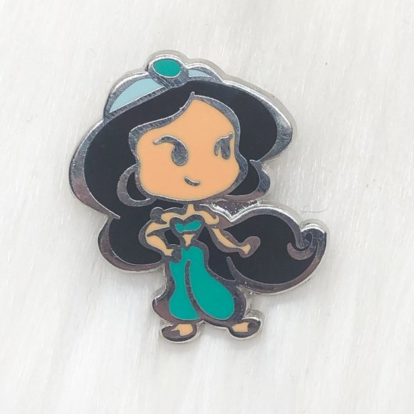 Disney | Jewelry | 525 Disney Princess Jasmine Aladdin Pin | Poshmark